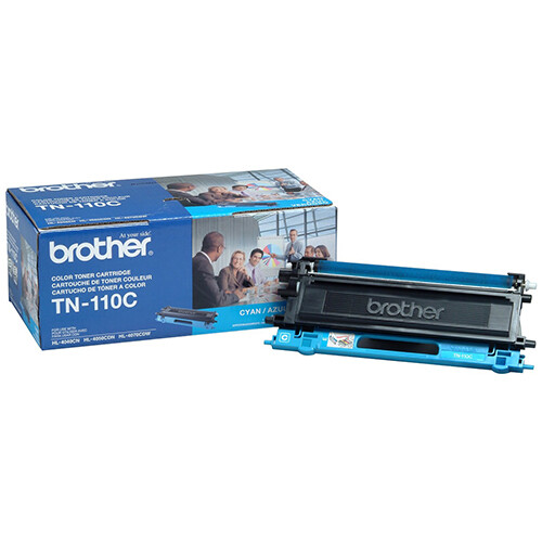 Brother DCP-9040CN (TN110C) Cyan Standard Yield Toner Cartridge (1,500 ...