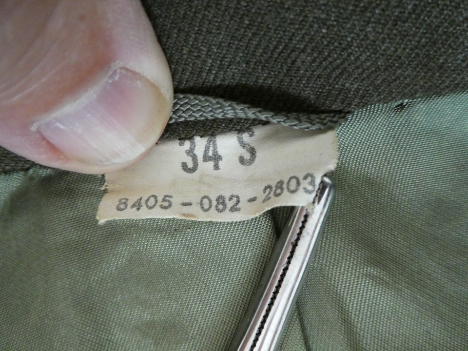 Vintage USMC Serg Green Uniform Jacket & Pants 1986 Military EGA Marine ...