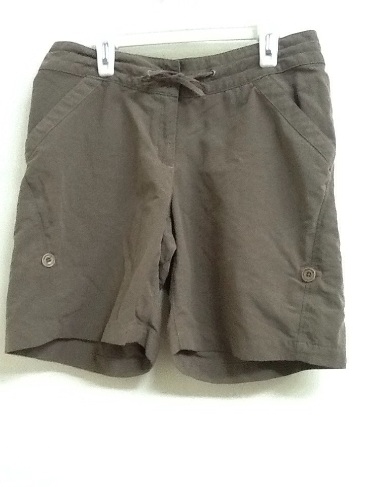 Merrell Womens Long Or Cuffed Shorts Opti-Wick UPF 50+ Camping Hiking 4 ...