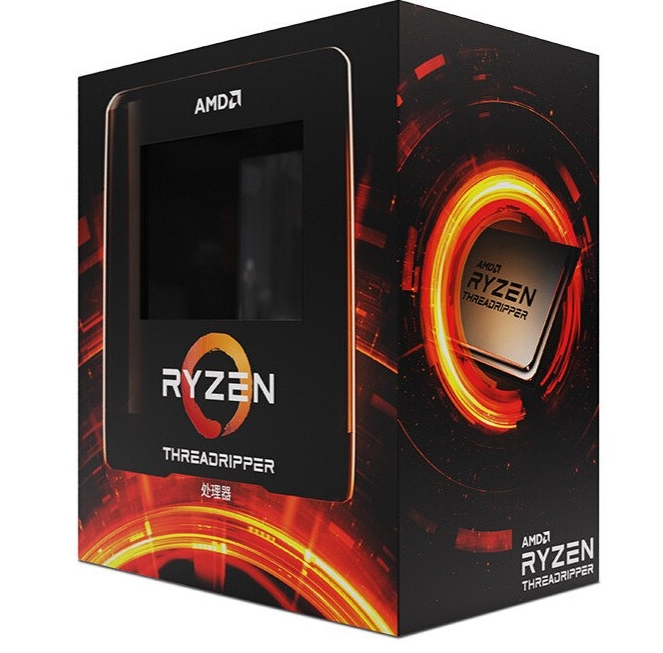 AMD Ryzen Threadripper 3990x CPU processor 64 cores 128 threads 2.9ghz ...