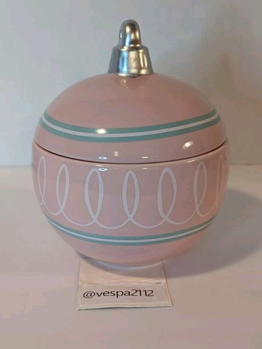 Target Bullseye Playground Ornament Pink Christmas Canister Candy ...