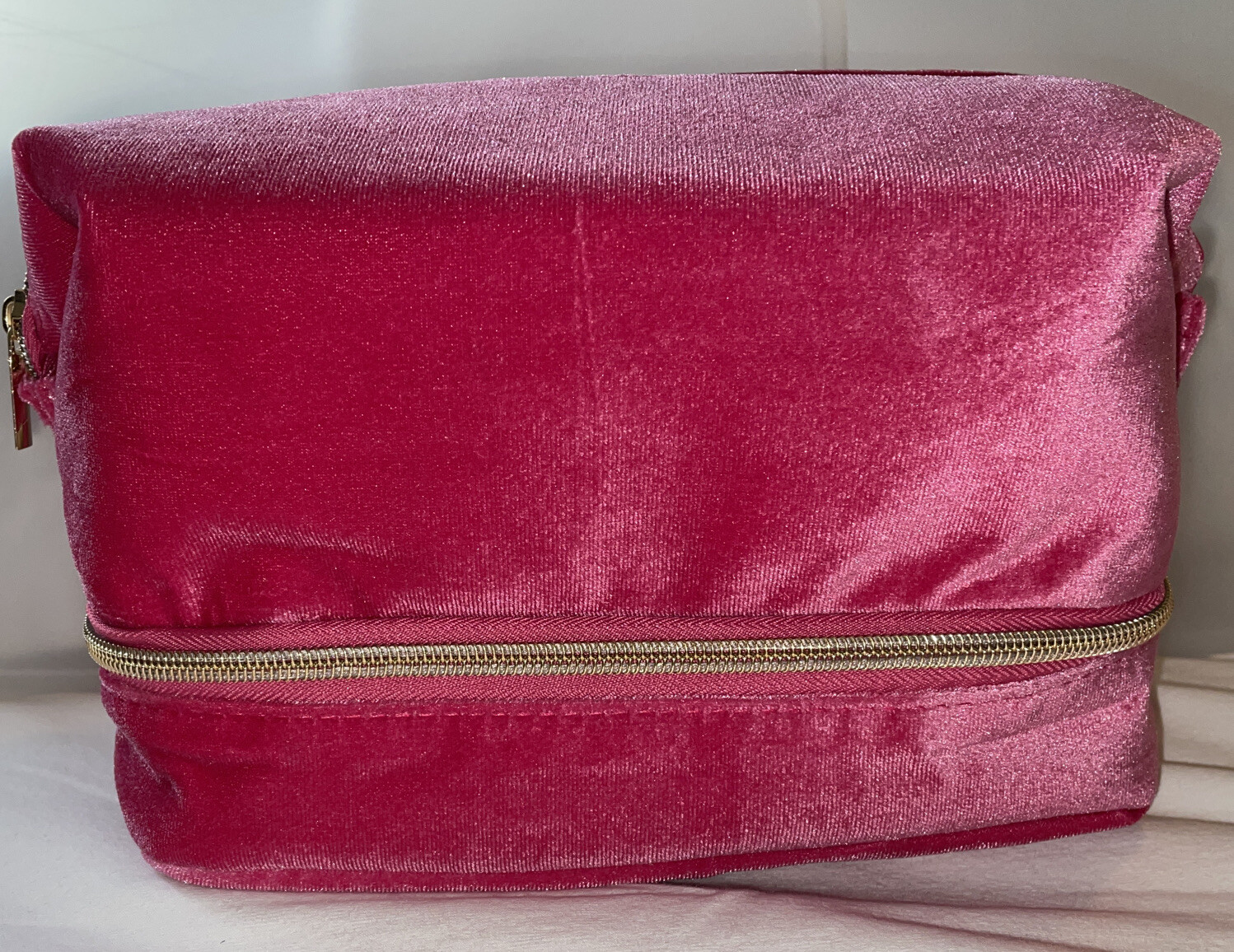Ulta Beauty Pink Velvet Makeup Toiletry Travel Bag Large | eBay