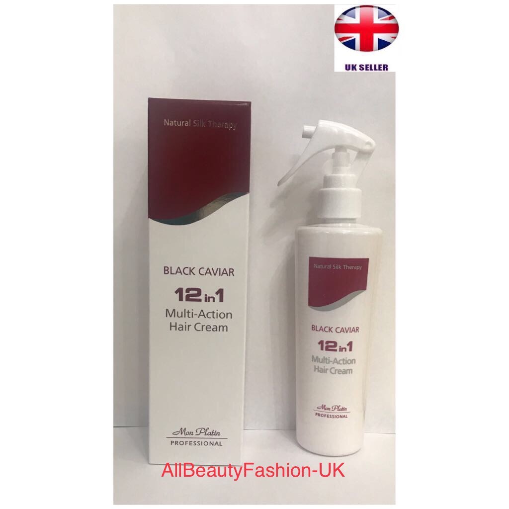 Mon Platin Black Caviar 12 in 1 Multi - Action Hair Cream 250ml ...