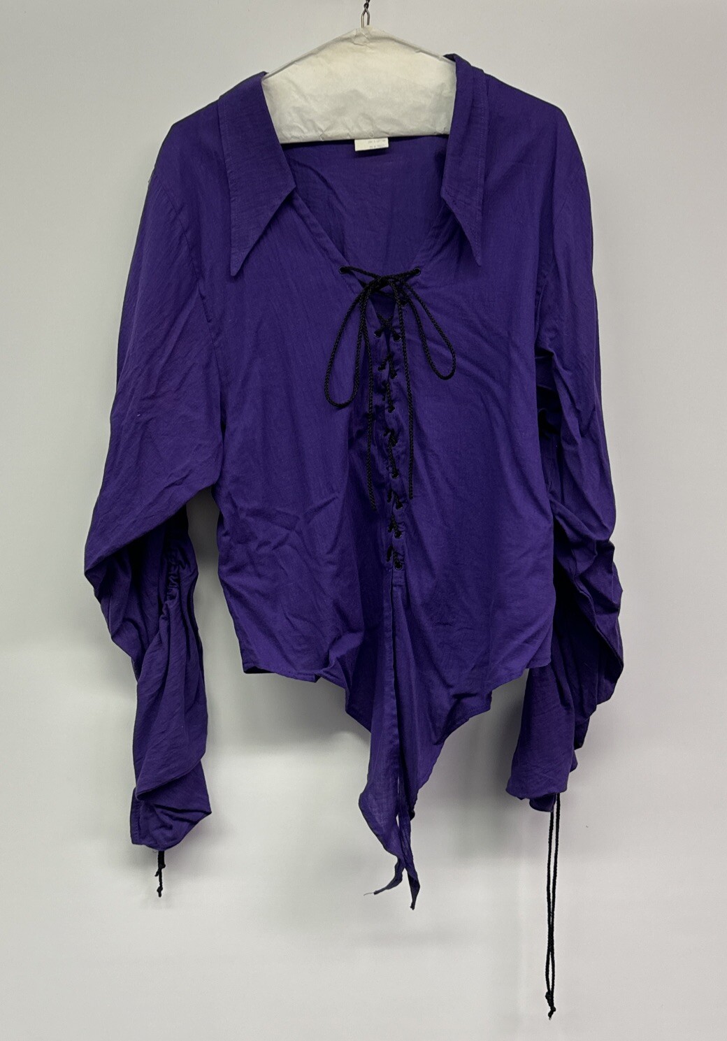 Lip Service Vintage Rare Purple Top Shirt Sz LG Goth Renn Vamp Clothes ...