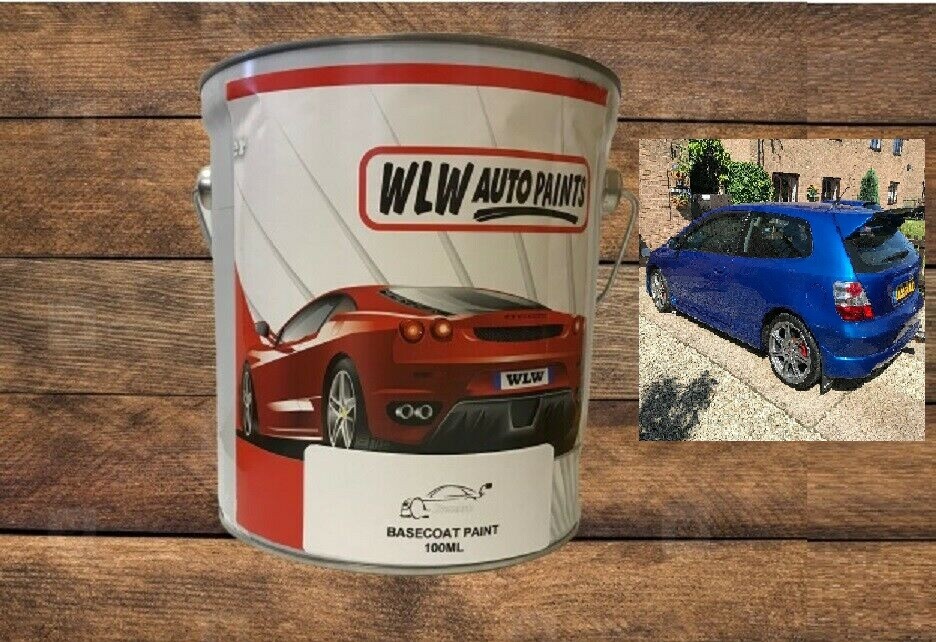 FOR HONDA VIVID BLUE B520P SOLVENT BASECOAT CAR PAINT MIX SPRAY GUN ...