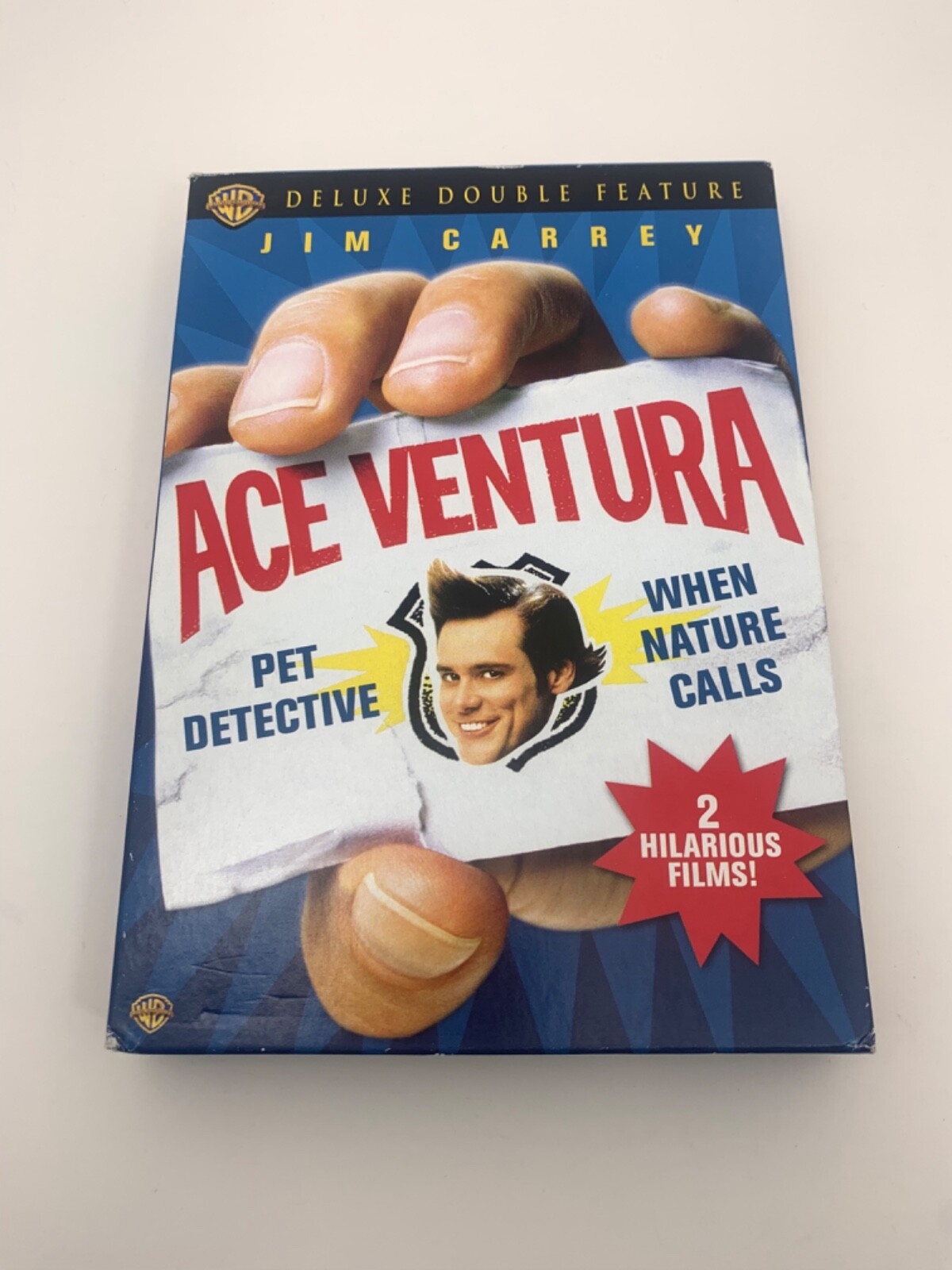 Ace Ventura Deluxe Double Feature Mint Condition Discs (DVD, 2006, 3 ...