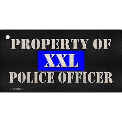 Property Of Police Officer Novelty Metal Key Chain KC-9848 | eBay
