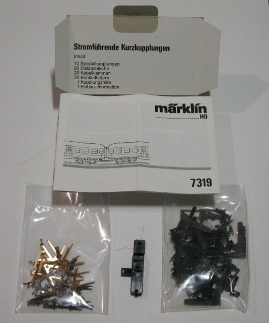 Marklin 7319 Current Conducting Close Coupler Set for sale online | eBay