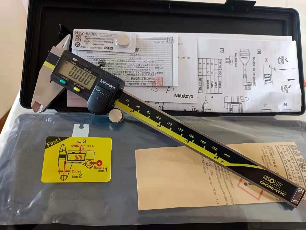 Mitutoyo 500-196-30 0-6 Digital Caliper Review Machinist, 53% OFF