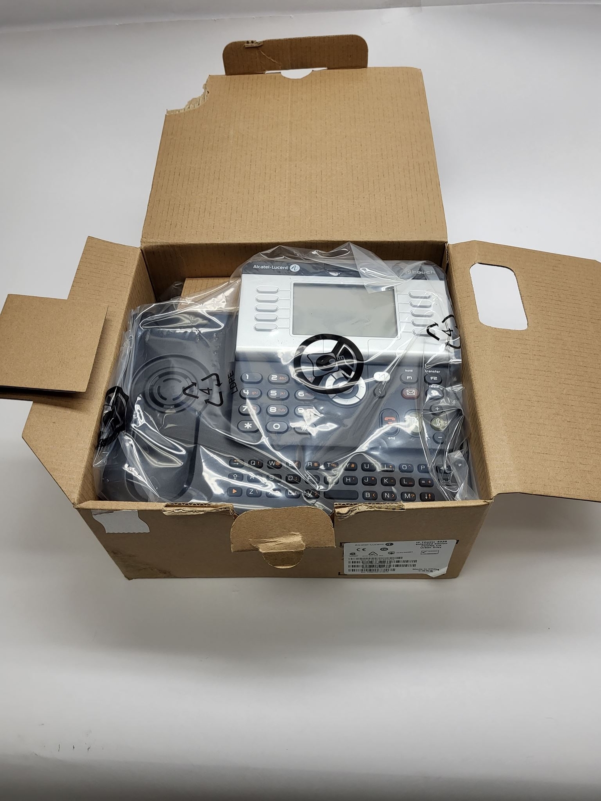 ALCATEL-LUCENT IP TOUCH 4038 ENHANCED EDITION PHONE - URBAN GREY - OPEN ...