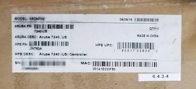 NEW HPE Aruba 7240-US Wi-Fi Mobility | Grelly USA