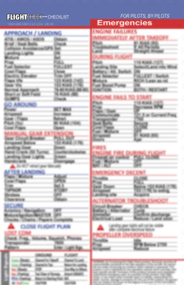 FlightCheck Checklist - Cessna 172M | eBay