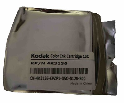 Kodak Color Ink Cartridge 10C KP/N 4K3136 Sealed Foil Pack Single | eBay
