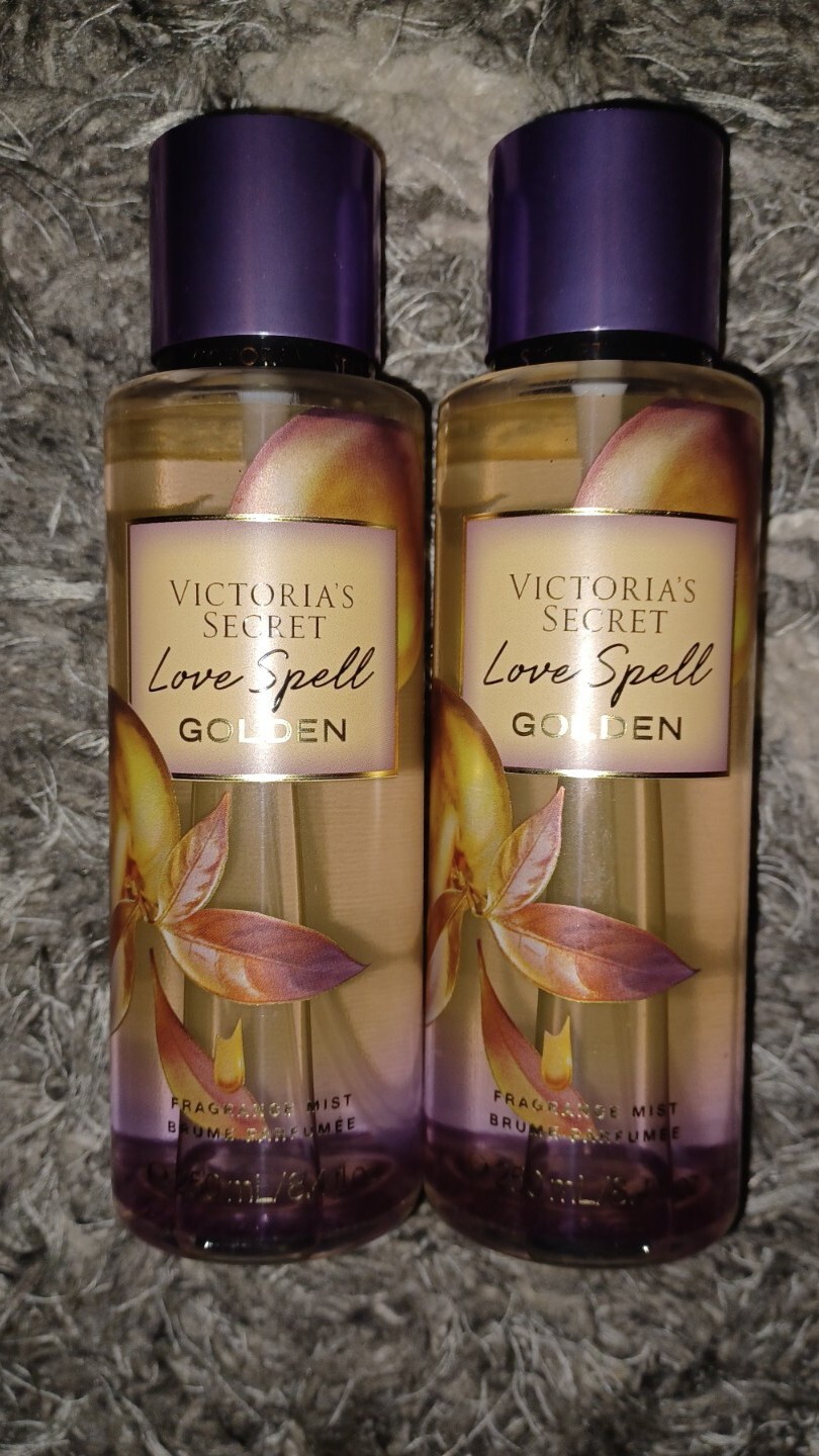 2 VS love spell golden body mist BRAND NEW | eBay