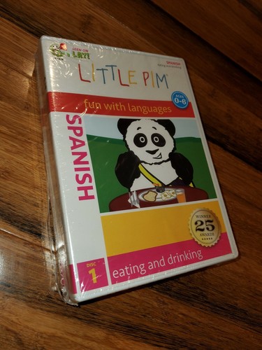 New LITTLE PIM SPANISH 3 DVD SET 1 2 3 eating drinking wake up smiling ...