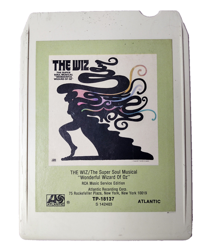 The Wiz Super Soul Musical 8 Track Tape 1975 Vintage Wizard of Oz ...