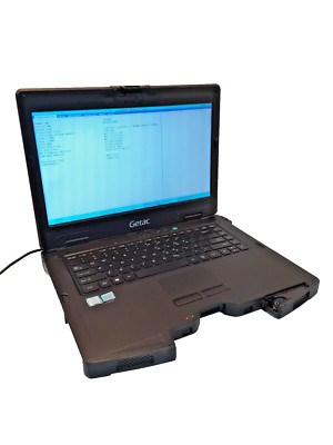 Getac S410 G2 Core i7-8550U 8GB No HDD Rugged Laptop Tablet - Loads to ...