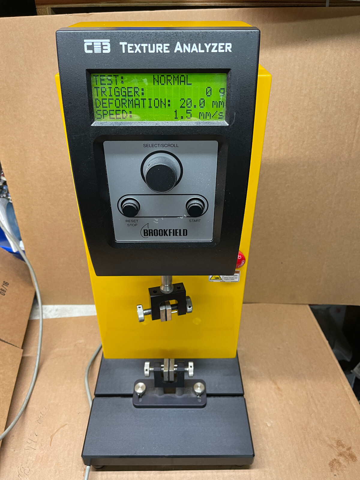 Brookfield CT3 50K Texture Analyzer Excellent Condition 50KG Load | eBay