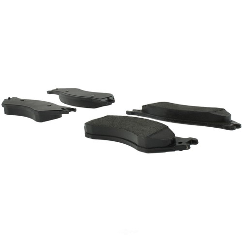 Disc Brake Pad Set-Posi-Quiet Extended Wear Semi-Metallic Centric 106. ...