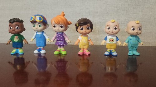 Cocomelon 6 Figures - Tomtom, YoYo, Cody, JJ, & Nina - 3 Inch Character ...