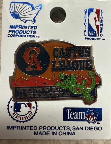 Hat or Lapel Pin for The California Angels Cactus League in Tempe ...