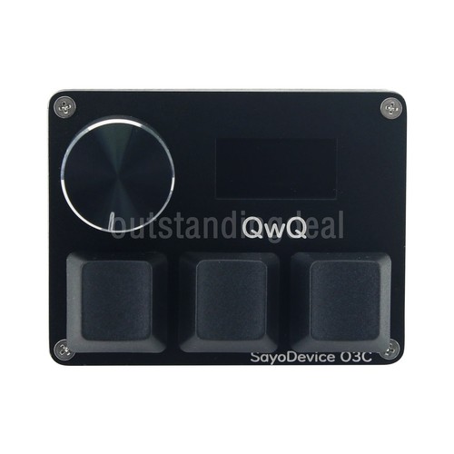 SayoDevice 3-Key O3C OSU Rapid Trigger Custom Keyboard With 0.96" IPS ...