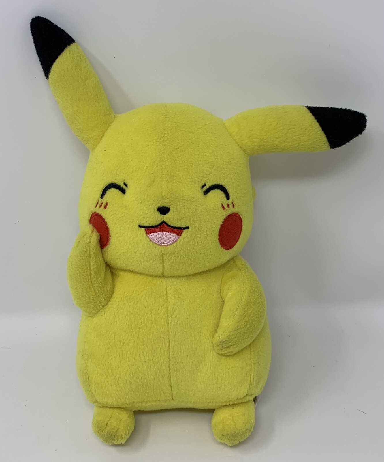 TOMY Pokémon Pikachu Blushing Plush Stuffed Animal Soft Toy Nintendo ...