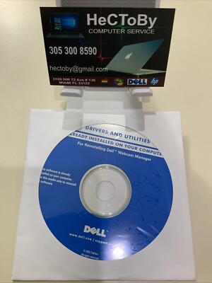 Dell Drivers & Utilities Webcam Manager 0MP083 Rev A00 | eBay