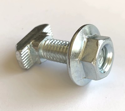 M-8 Drop T Bolt with Flange Nut (10.19.10), lot of 20 | eBay