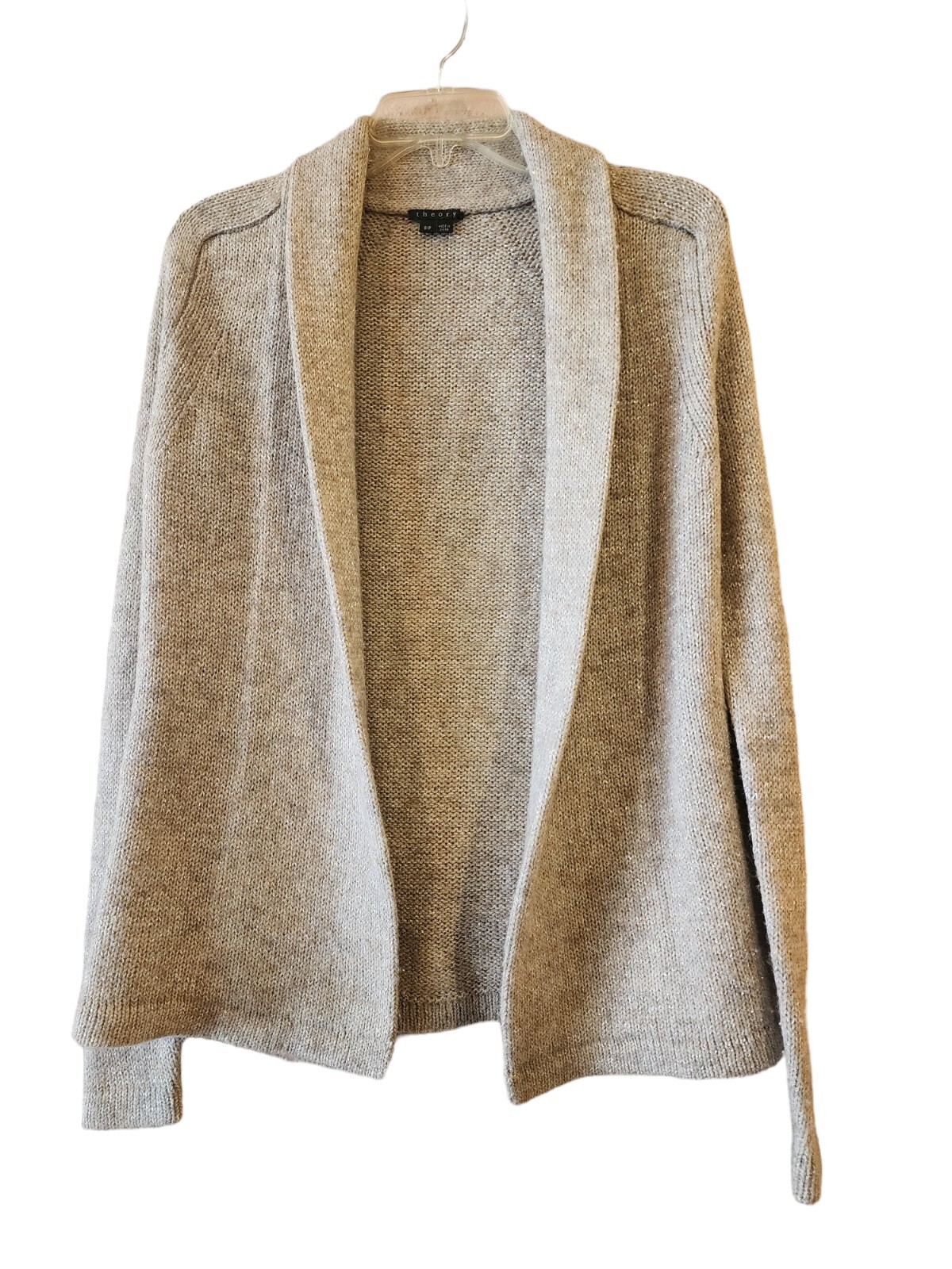 Theory Open Front Metallic Faun Carnival Cardigan Wom… - Gem