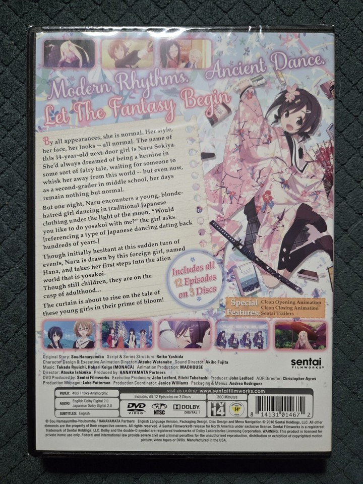 Hanayamata: Complete season 1 Collection DVD anime series ***NEW***OOP ...