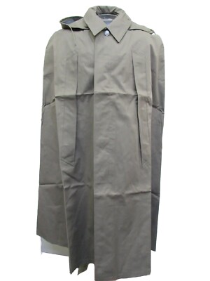 East German Officers Rain Cape Cloak w/ Hood Wet Weather NVA ...