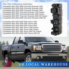 Power Window Switch Driver Left Side Black for Chevy GMC 15883318 ...