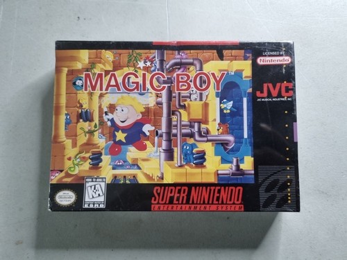 Magic Boy for Super Nintendo SNES Brand New Factory Sealed Rare | eBay