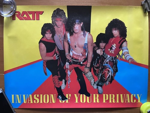 RATT Promotional poster not for sale Japan Vintage | eBay