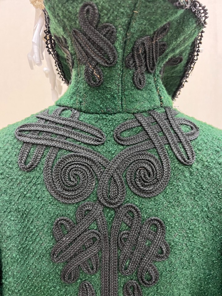 Antique bright green jacket. USA - 1890. | eBay