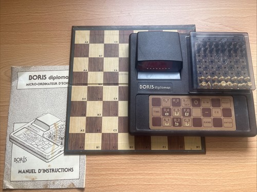 Vintage Boris Diplomat Bd-1 Electronic Chess Computer For Parts | eBay