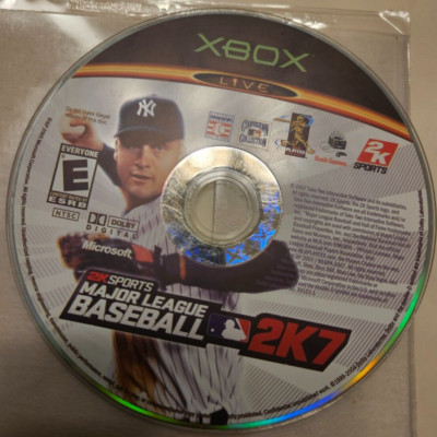 Major League Baseball 2K7 (Xbox) DISC ONLY! NO TRACKING! READ ...