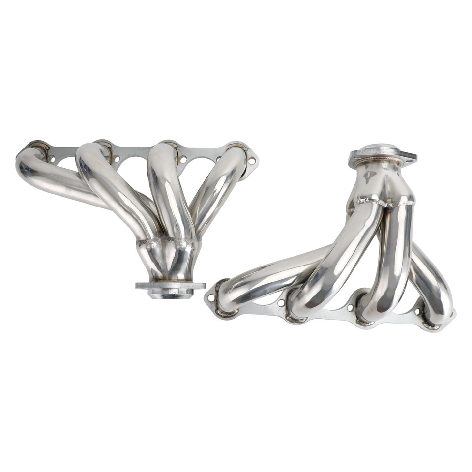 Stainless Hugger Exhaust Headers Fits Ford Short Block Windsor 289 302 ...