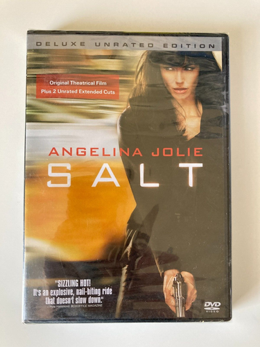 Salt (DVD, 2010) Angelina Jolie Deluxe Unrated FREE Shipping Sealed ...