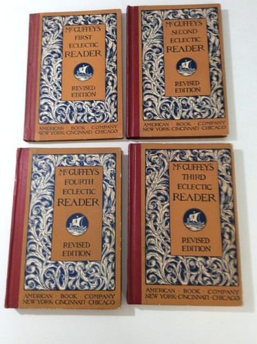 ANTIQUE (1920) Mc GUFFEY'S ECLECTIC READERS BOOKS 1-4 (FREE SHIPPING ...