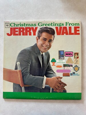 Jerry Vale - Christmas Greetings From - EX 1964 Columbia two-eye MONO vinyl LP | eBay