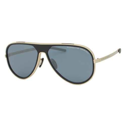 Porsche Design P 8684 B Matte Black Gold Gray Lens Men’s Sunglasses 62 ...