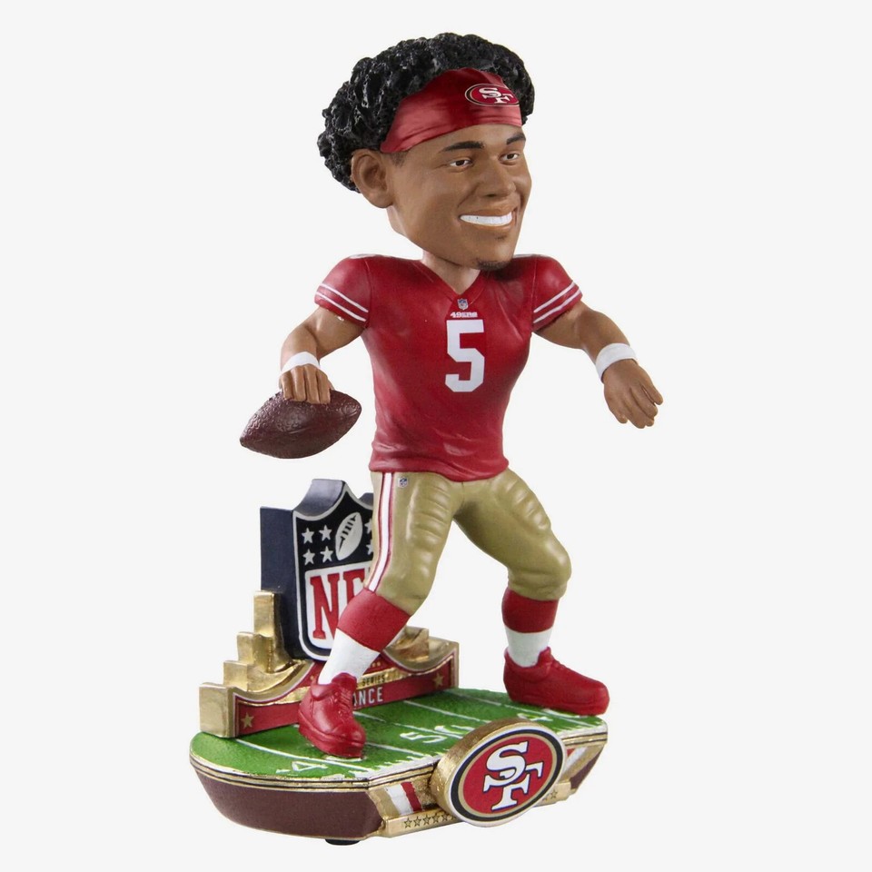 TREY LANCE San Francisco 49ers 2021 NFL Rookie Series Bobblehead #/321 ...