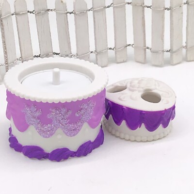 LITTLEST PET SHOP #3133 Replacment Cake RABBIT 2pc Lpsa Lps Accessory ...