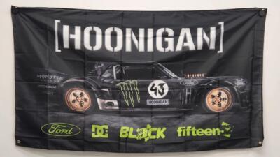 Quality HOONIGAN Flag 150cm x 90cm Banner for the Man Cave Garage ...