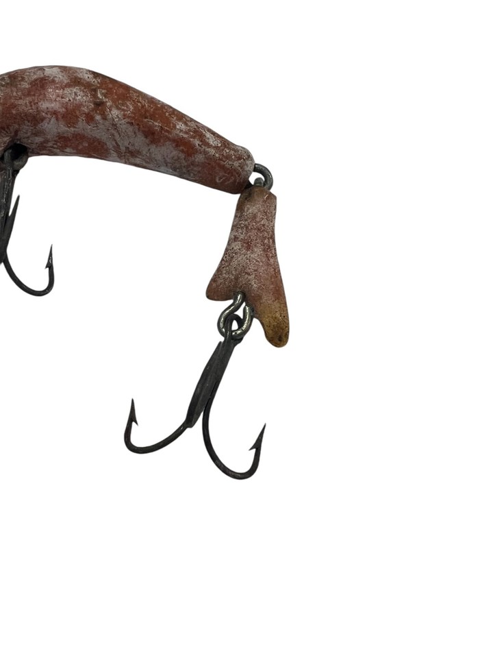 Vintage Brooks Reefer Fishing Lure Jointed 4" Fish Made In USA 2 ...