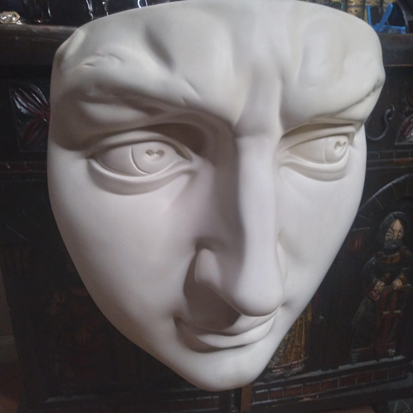 Michelangelos David Face