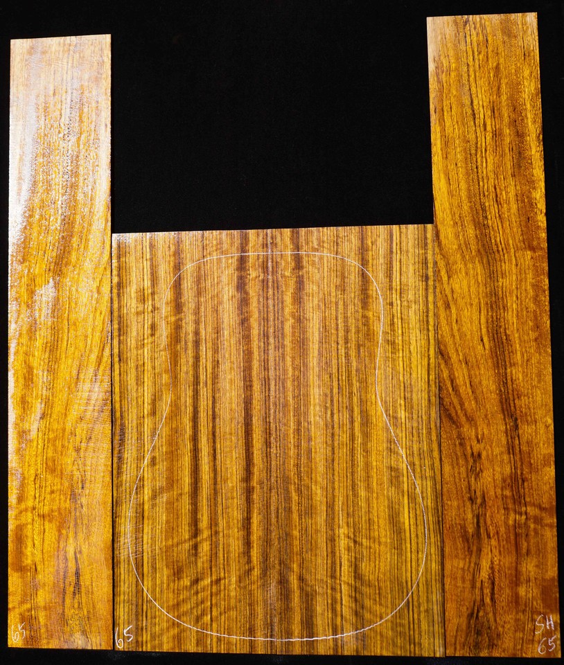 Shedua Ovangkol Guitar Set #65 Dred Size Back and Sides | eBay