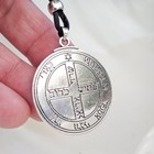 7th Pentacle of Jupiter Necklace Pendant Solomon's Magical Bead Cord ...